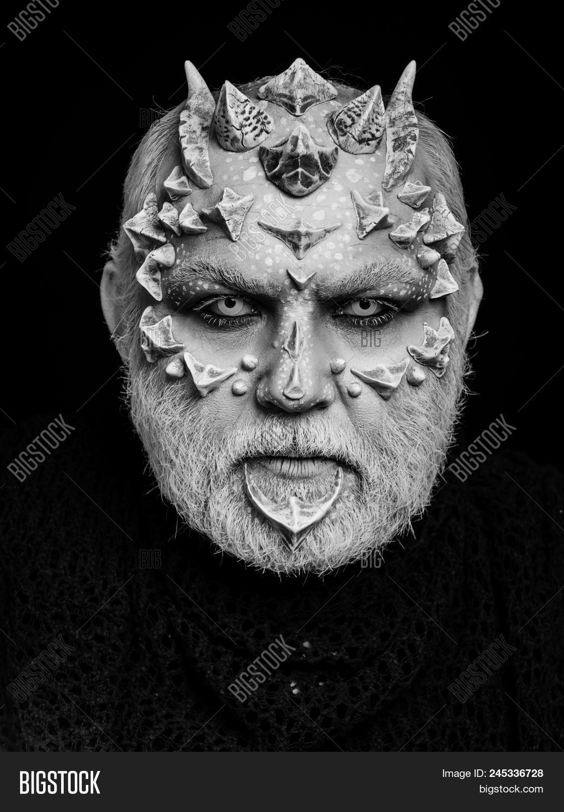 White Demon Makeup