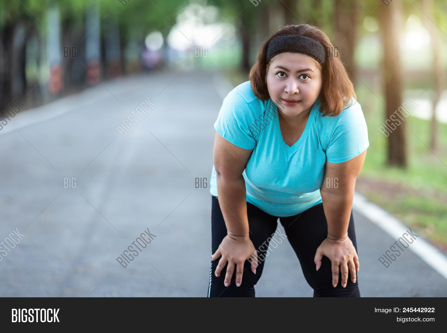 Fat Woman Feeling Image & Photo (Free Trial) | Bigstock