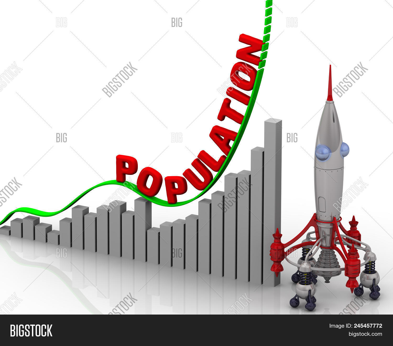 Graph Population Image & Photo (Free Trial) | Bigstock