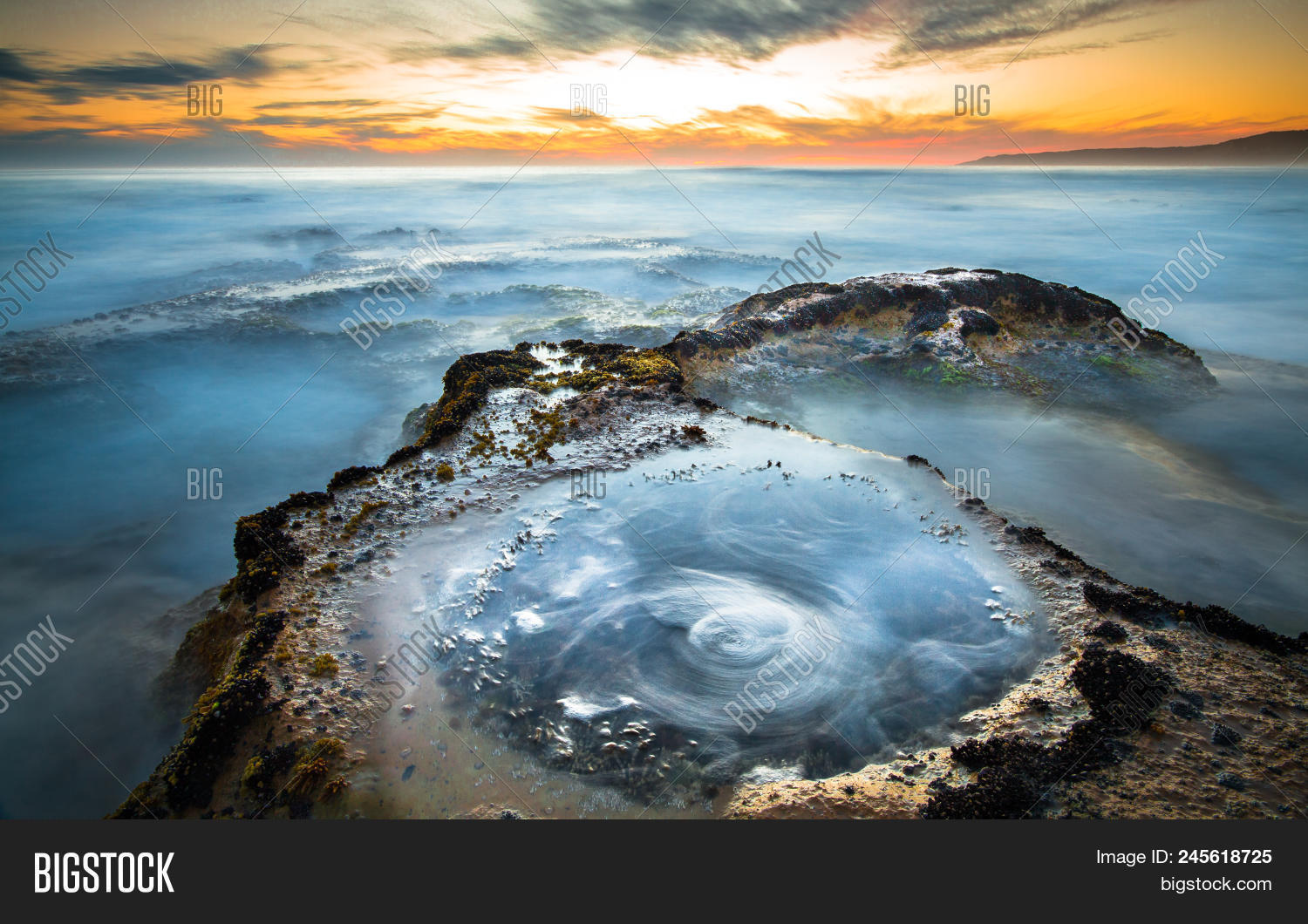 Long Exposure Ocean Image & Photo (Free Trial) | Bigstock