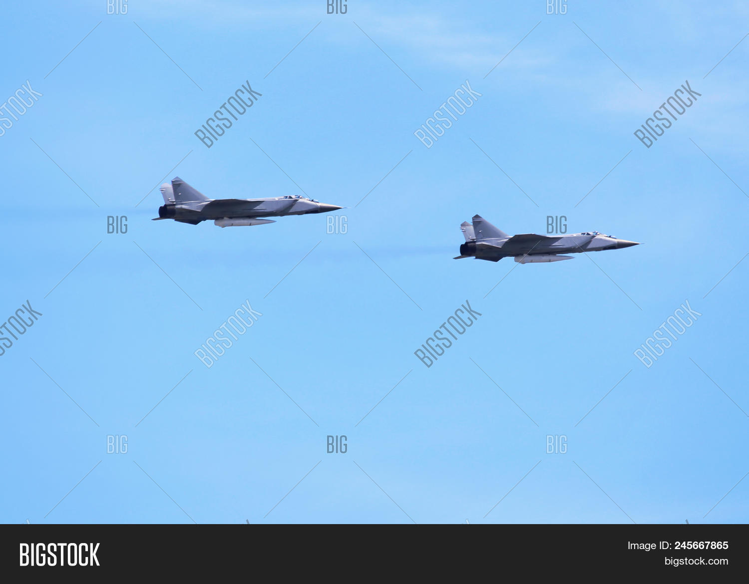 Two Fighter Jets Air Image & Photo (Free Trial) | Bigstock