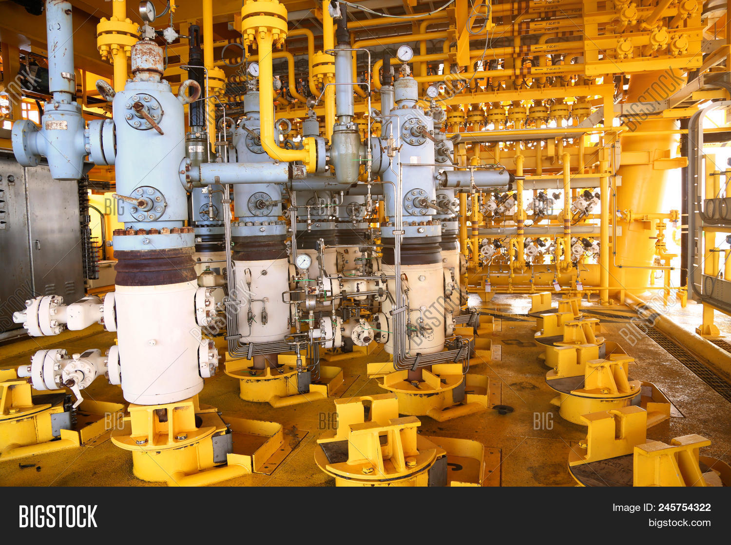 Wellhead On Remote Image & Photo (Free Trial) | Bigstock