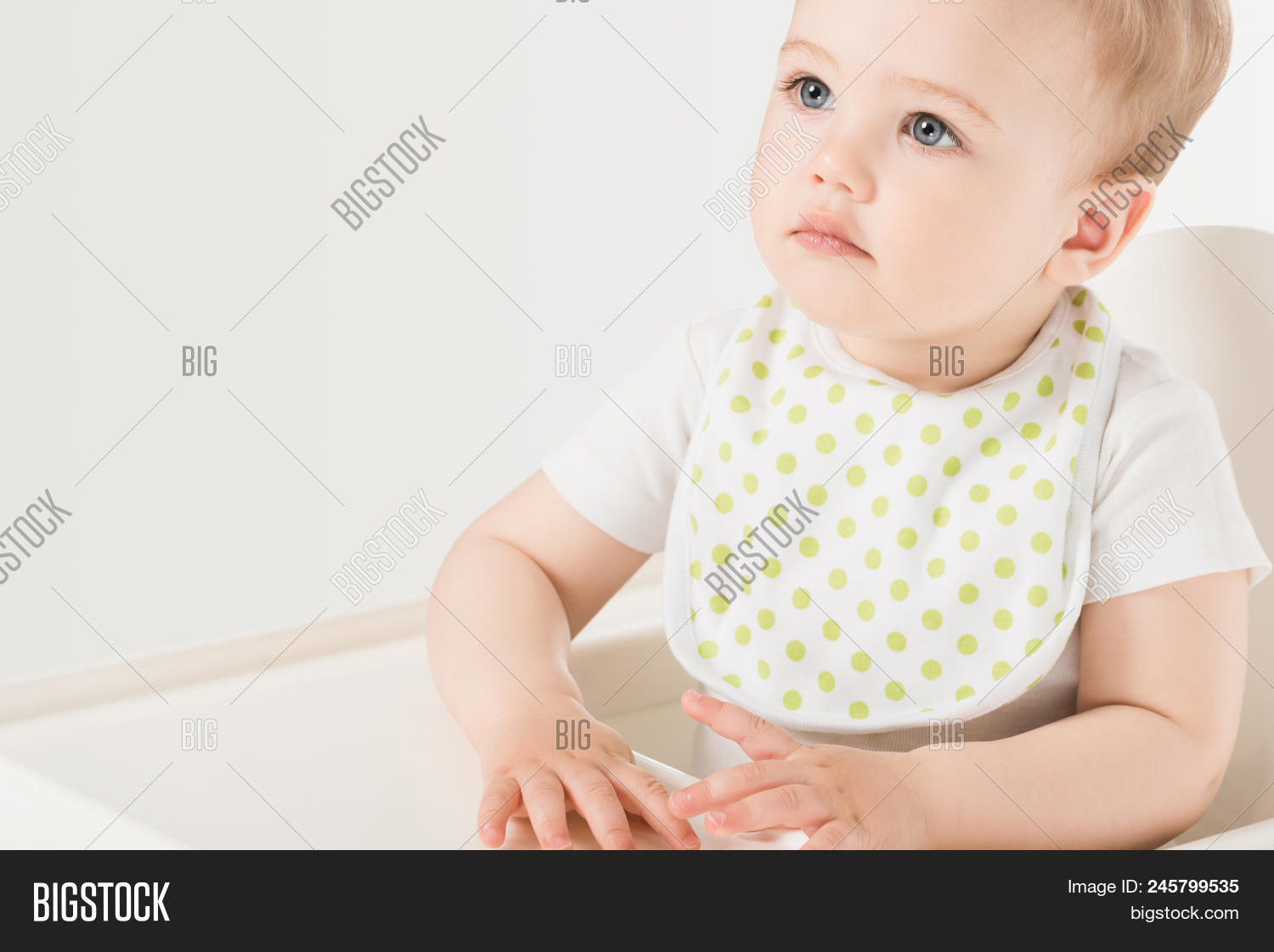 Portrait Baby Boy Bib Image & Photo (Free Trial) | Bigstock