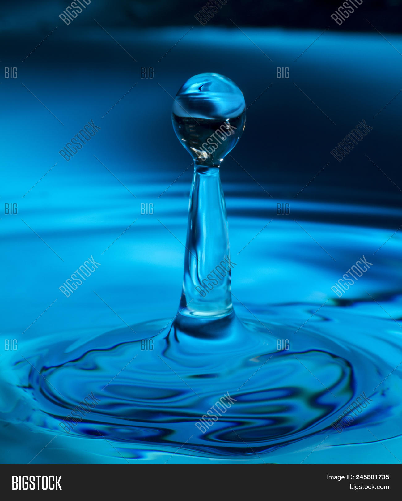 Opaque Water Drop Image & Photo (Free Trial) | Bigstock