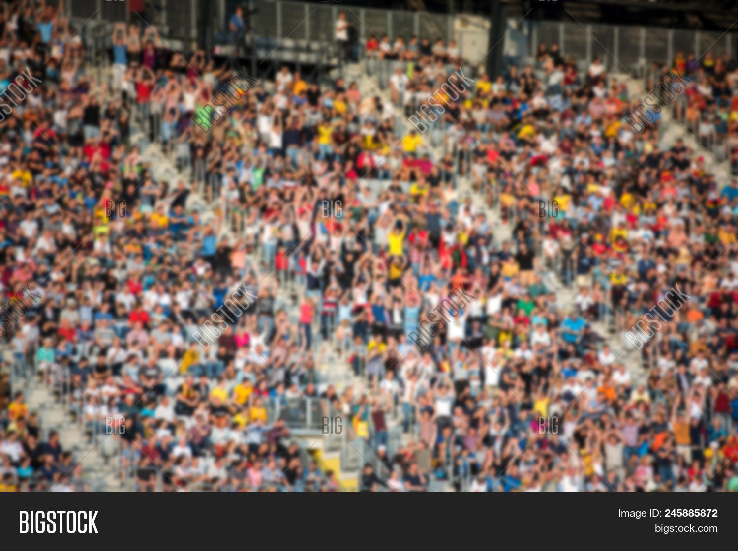 Blurred Crowd Image & Photo (Free Trial) | Bigstock
