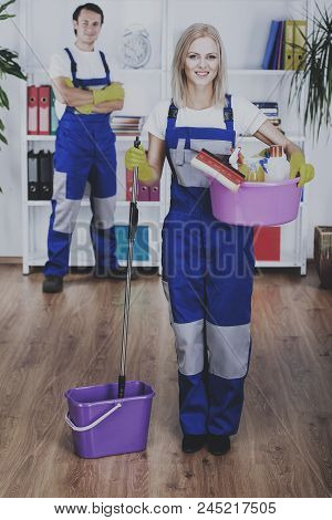 Cleaning Rooms Team Image & Photo (Free Trial) | Bigstock