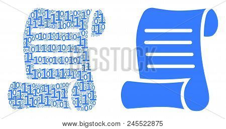 Script Roll Vector & Photo (Free Trial) | Bigstock