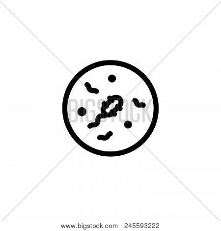 Bacteria Vector Icon Vector & Photo (Free Trial) | Bigstock
