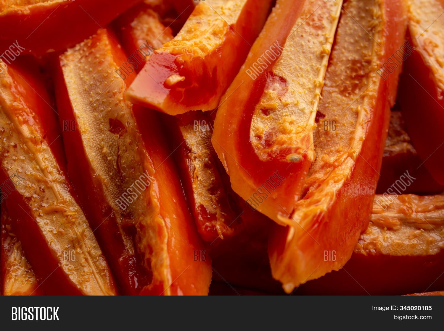 Sliced Papaya Fruit Image & Photo (Free Trial) | Bigstock
