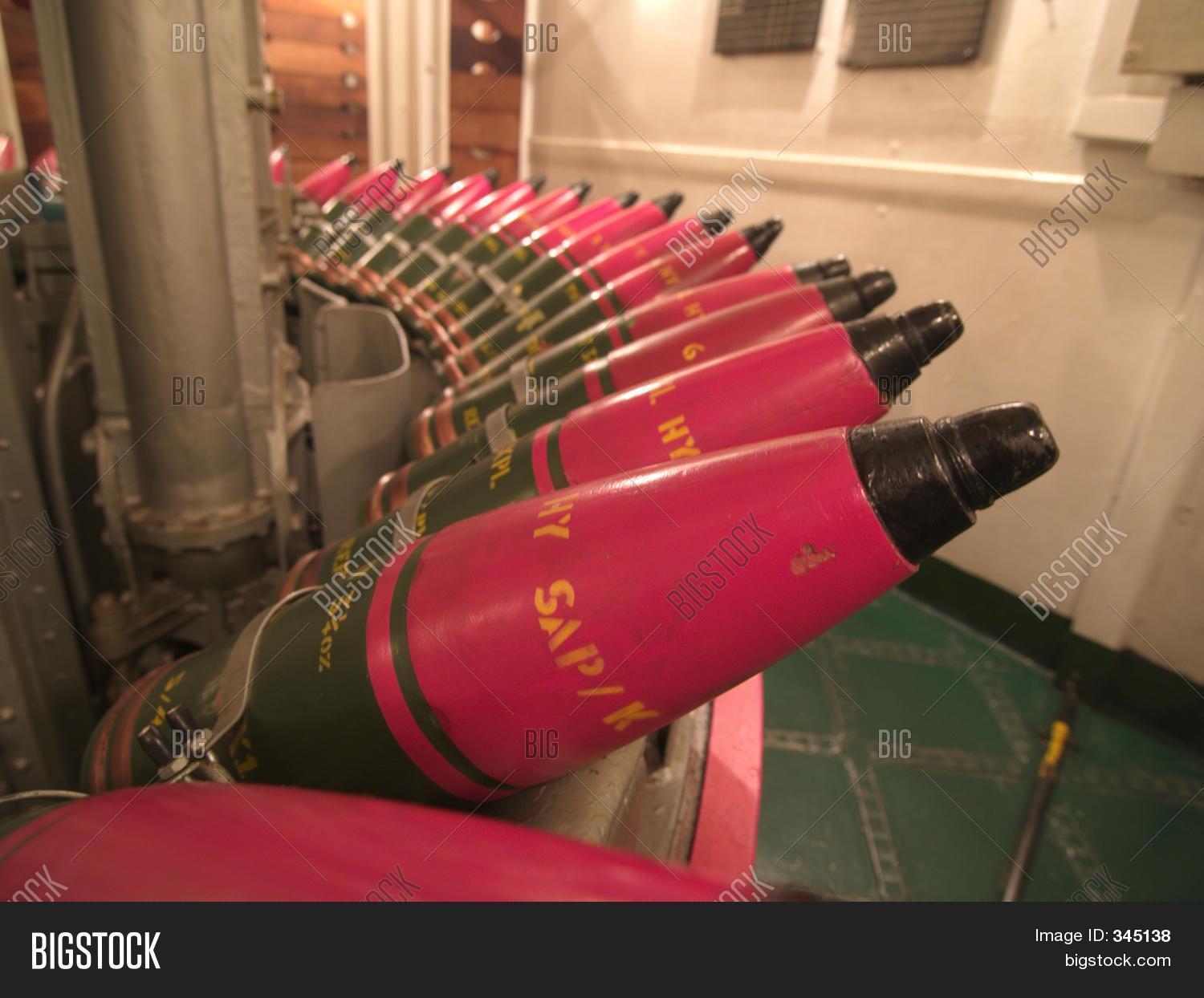 Battleship Gun Bullets Image & Photo (Free Trial) | Bigstock