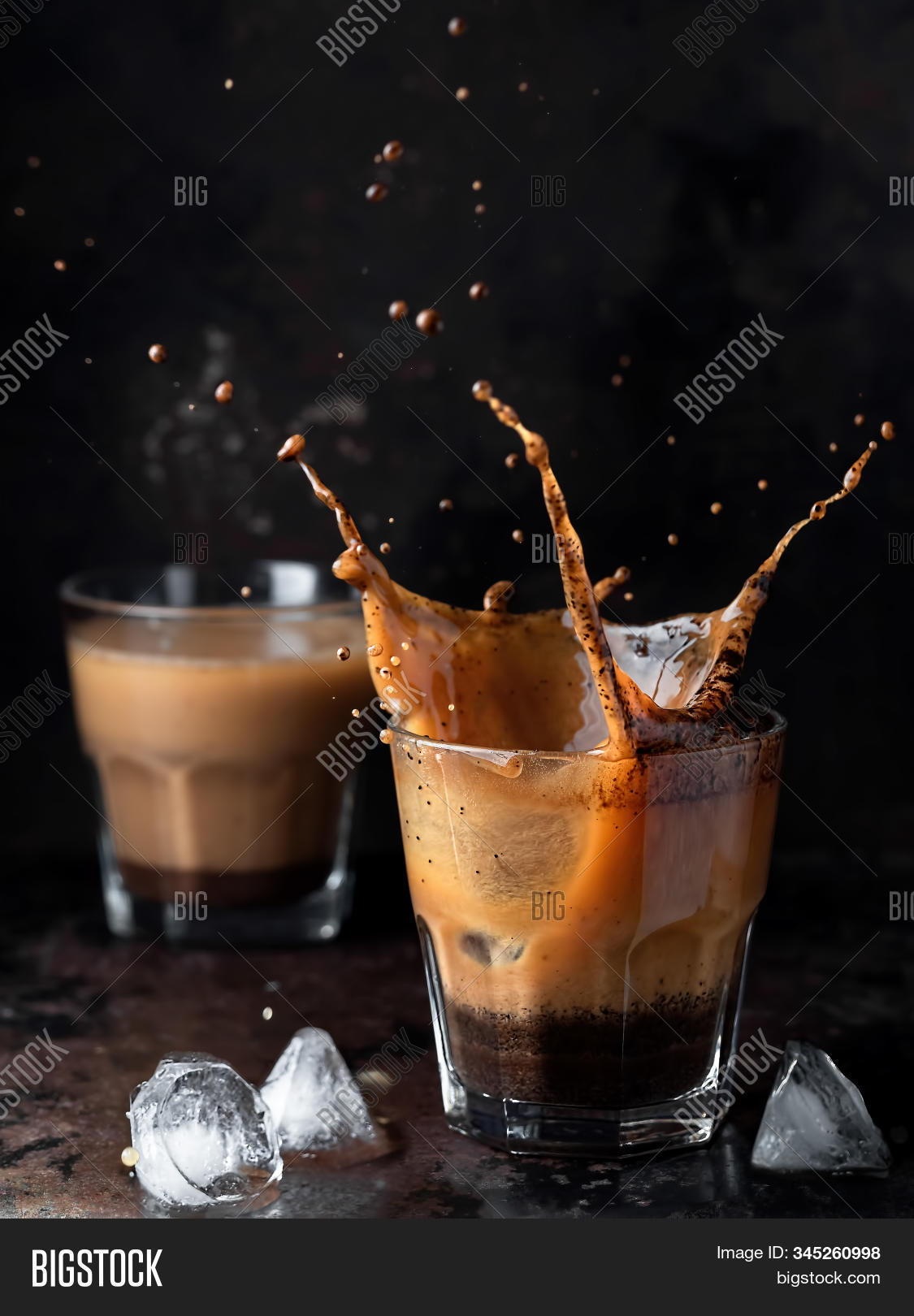 Splash Glass Ice Image & Photo (Free Trial) | Bigstock