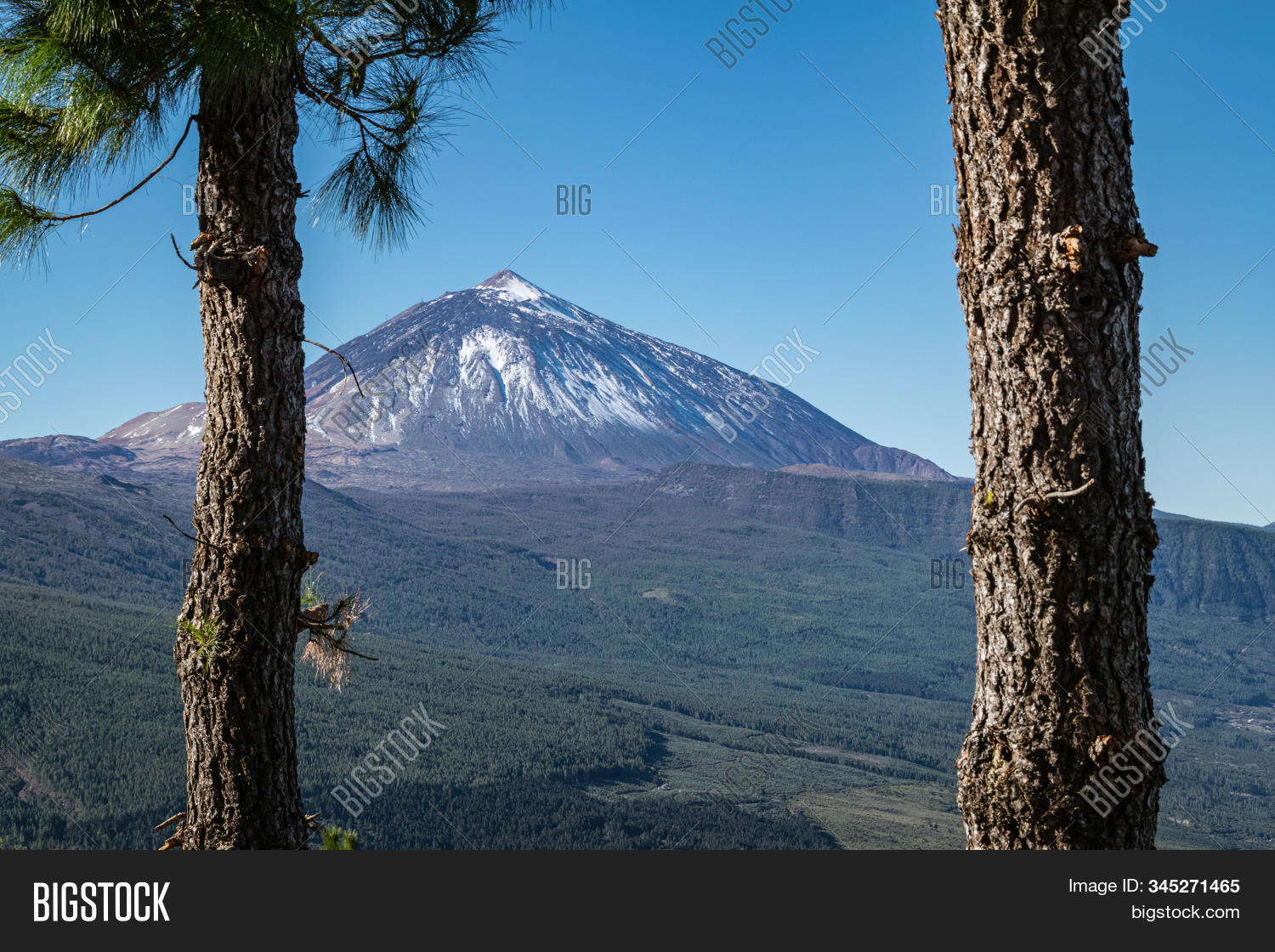 Peak Mount Teide Seen Image & Photo (Free Trial) | Bigstock