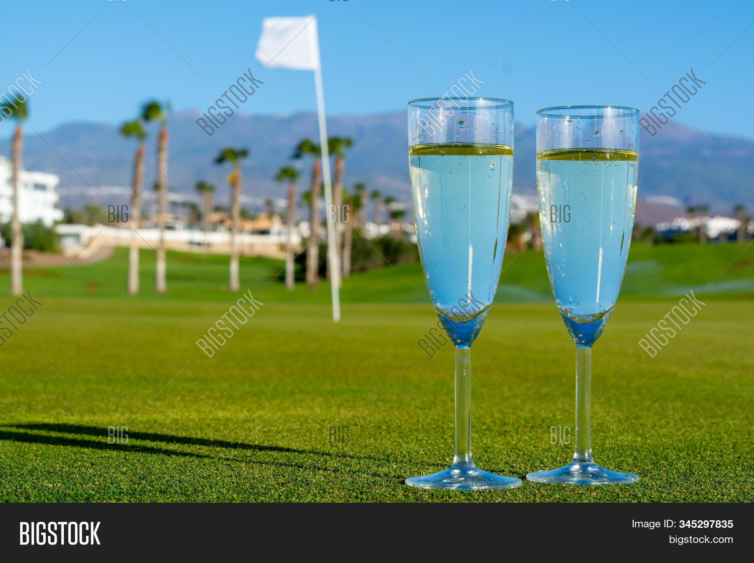 Two Glasses Bubbles Image & Photo (Free Trial) | Bigstock