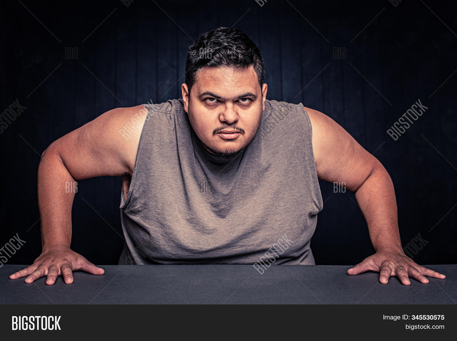 Angry Latino Man Arms Image & Photo (Free Trial) | Bigstock