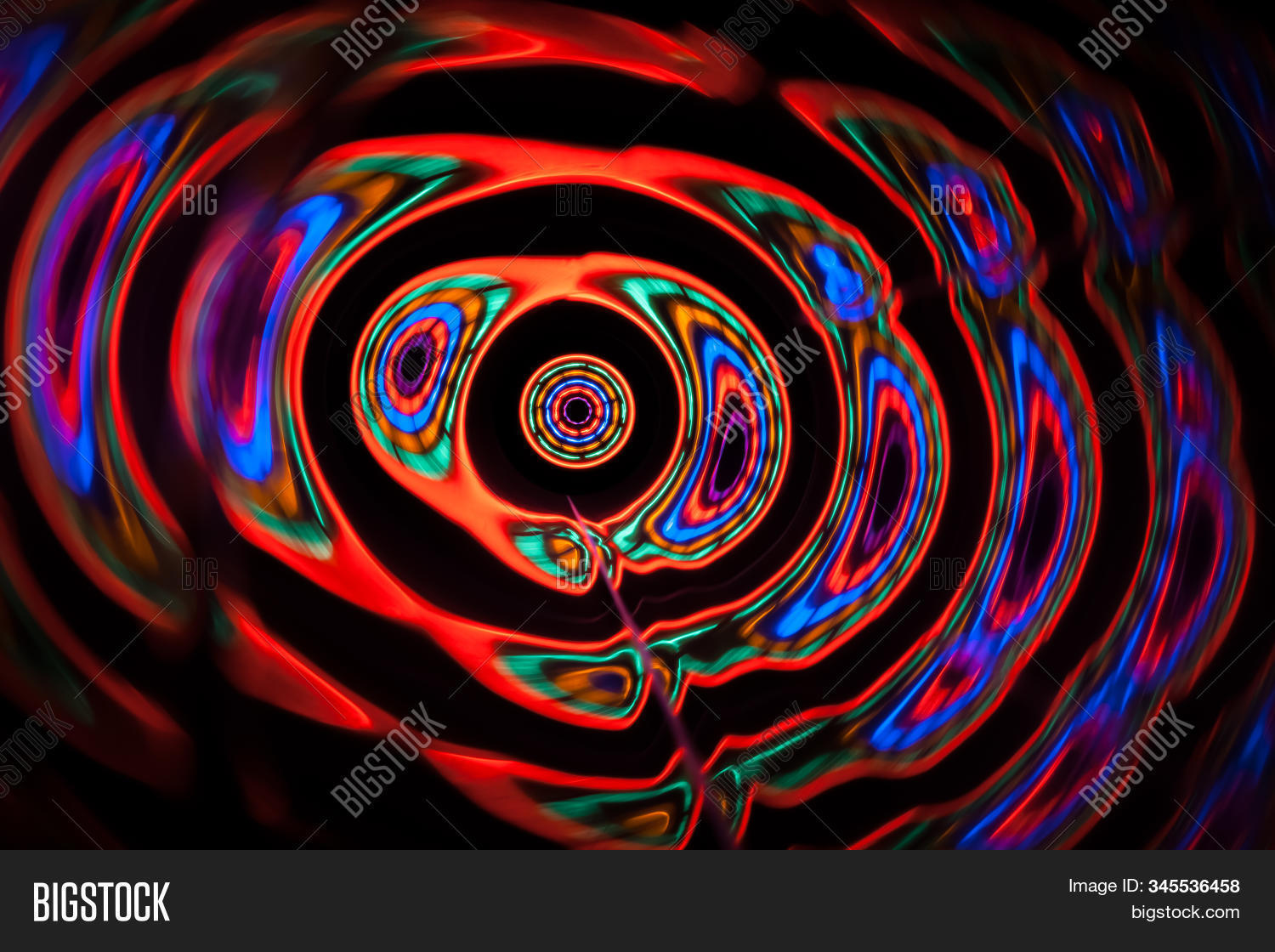 Sound Waves Dark Full Image & Photo (Free Trial) | Bigstock