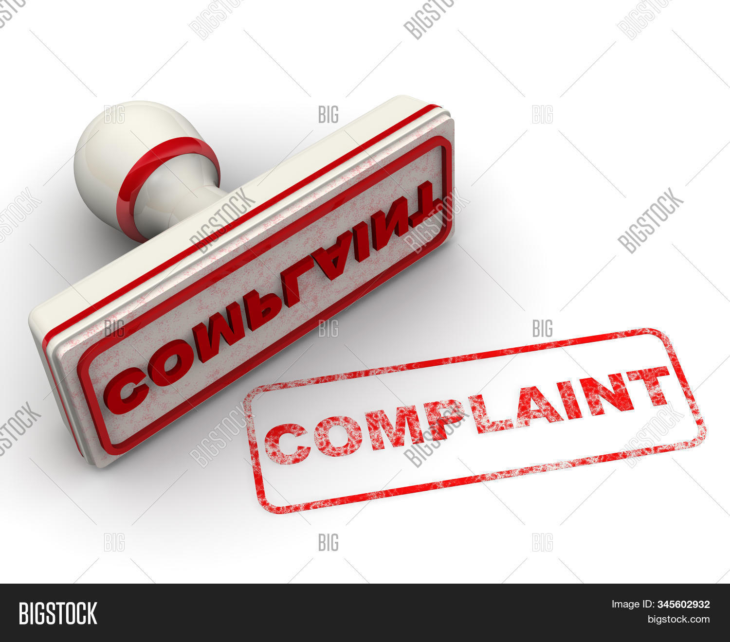 Imagen y foto Complaint. White (prueba gratis) | Bigstock