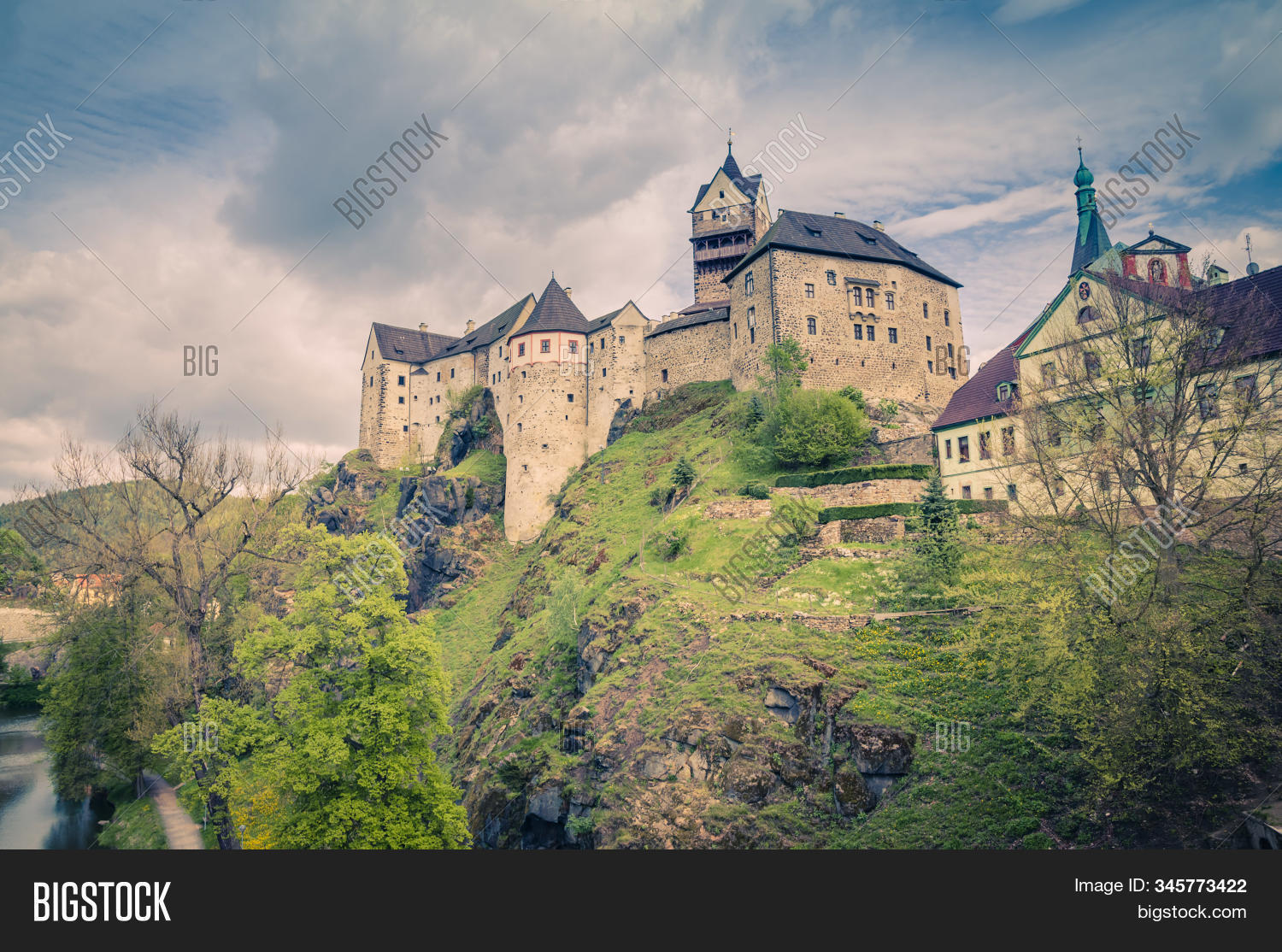 Loket Castle Hrad Image & Photo (Free Trial) | Bigstock