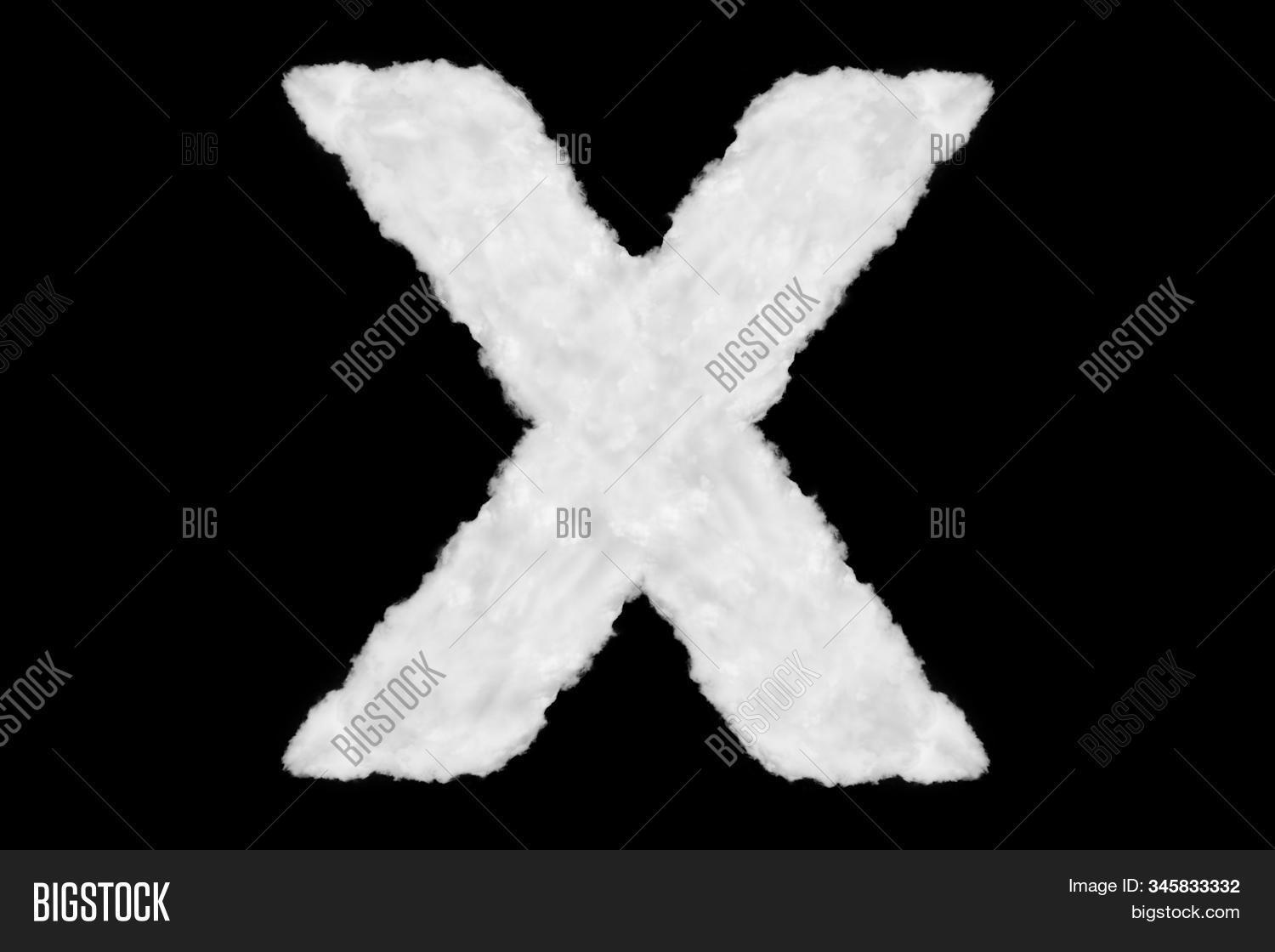 Letter X Font Shape Image & Photo (Free Trial) | Bigstock