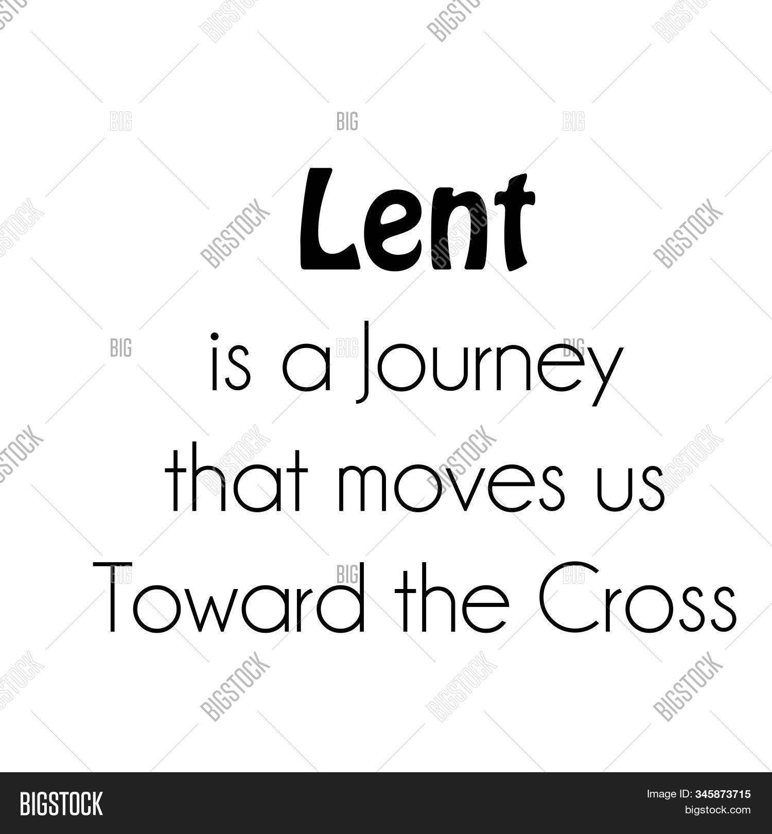 Lent Journey That Vector & Photo (Free Trial) | Bigstock