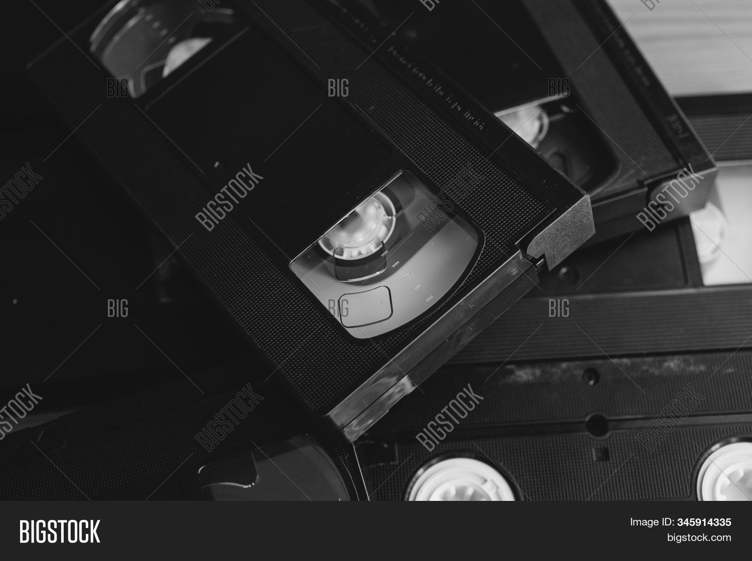 Stack Vhs Video Tapes Image & Photo (Free Trial) | Bigstock