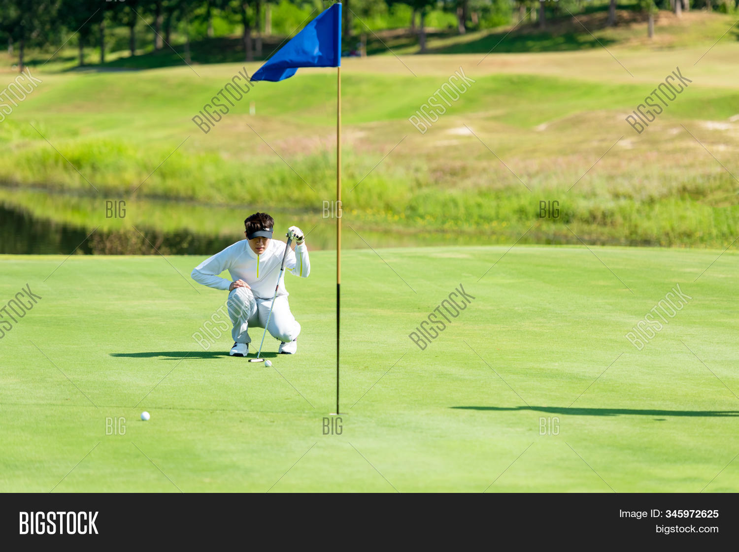 Golfer Sport Course Image & Photo (Free Trial) | Bigstock