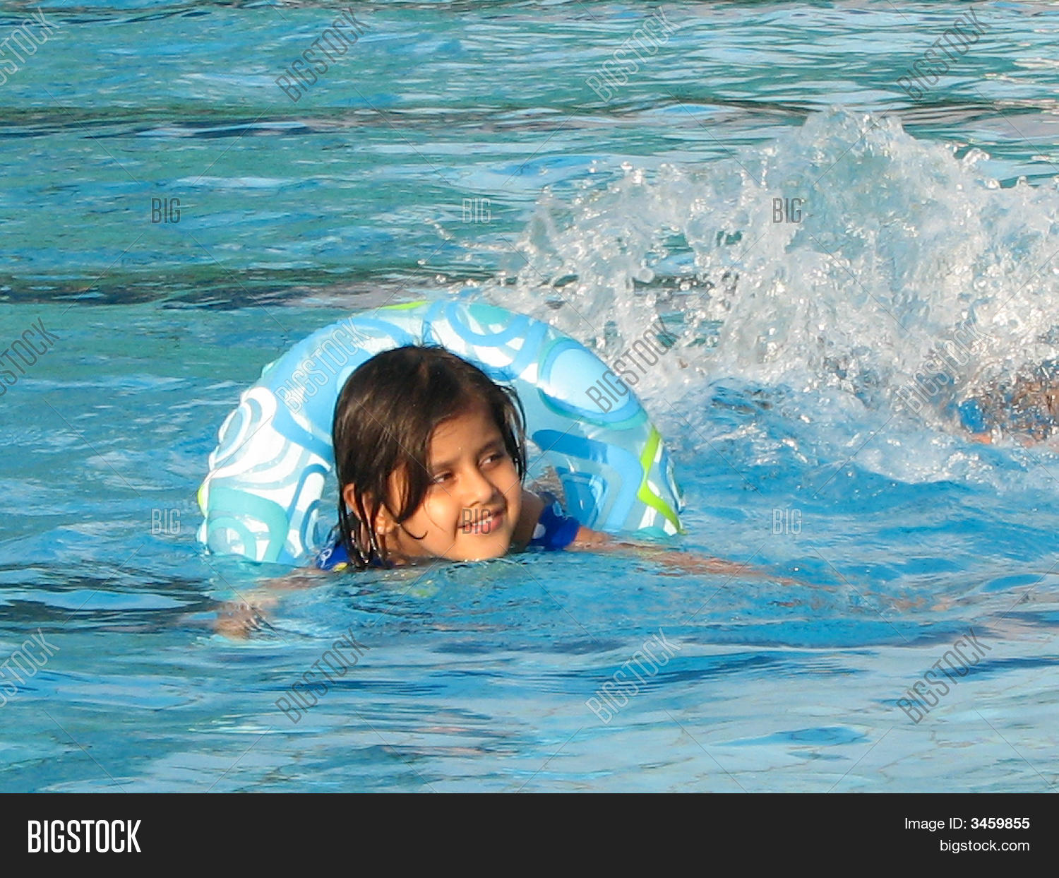 Little Girl Tube Image & Photo (Free Trial) | Bigstock