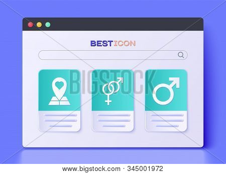 Set Gender, Map Vector & Photo (Free Trial) | Bigstock