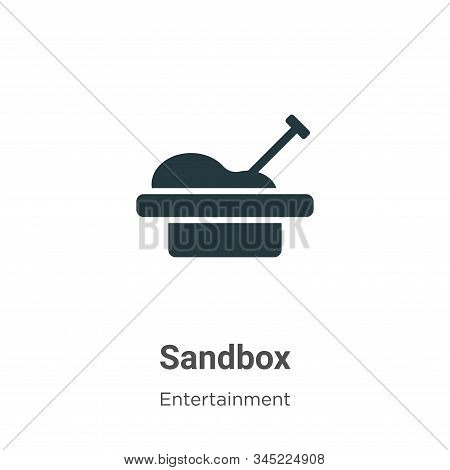 Sandbox Icon Isolated Vector & Photo (Free Trial) | Bigstock