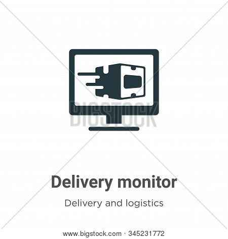 Stock Vector Delivery Truck Vector Icon From Delivery Collection ...