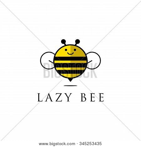 Lazy Bee Logo Design Vector & Photo (Free Trial) | Bigstock