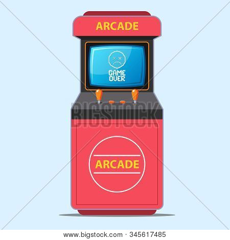 Red Arcade Game Vector & Photo (Free Trial) | Bigstock