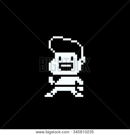 Pixel Art 1-bit Vector & Photo (Free Trial) | Bigstock