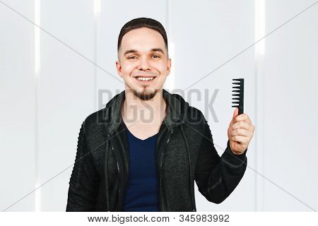 Man Combs His Hair Image & Photo (Free Trial) | Bigstock