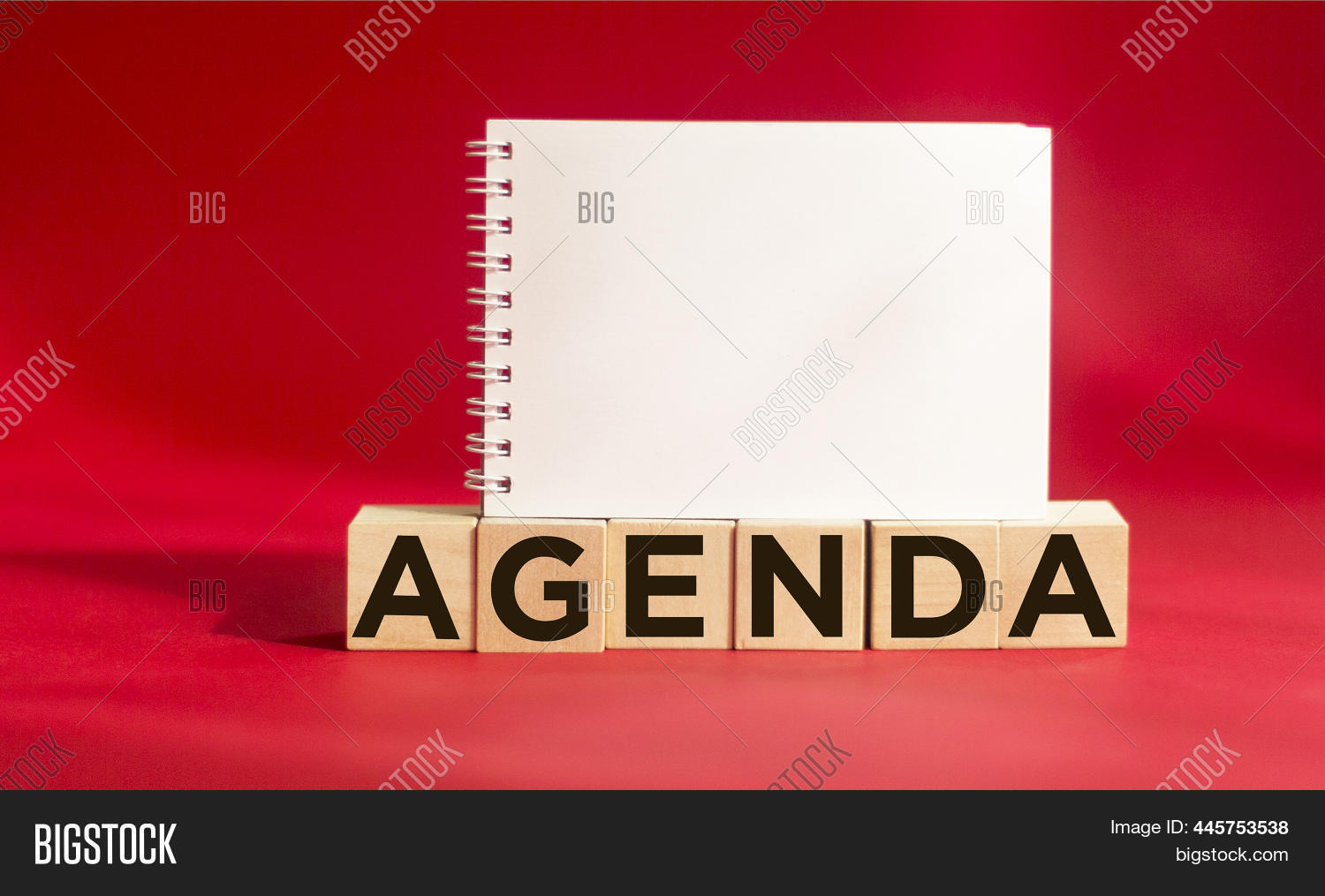 Agenda Symbol. Wooden Image & Photo (Free Trial) | Bigstock