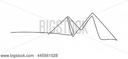 Great Pyramids Egypt Vector & Photo (Free Trial) | Bigstock