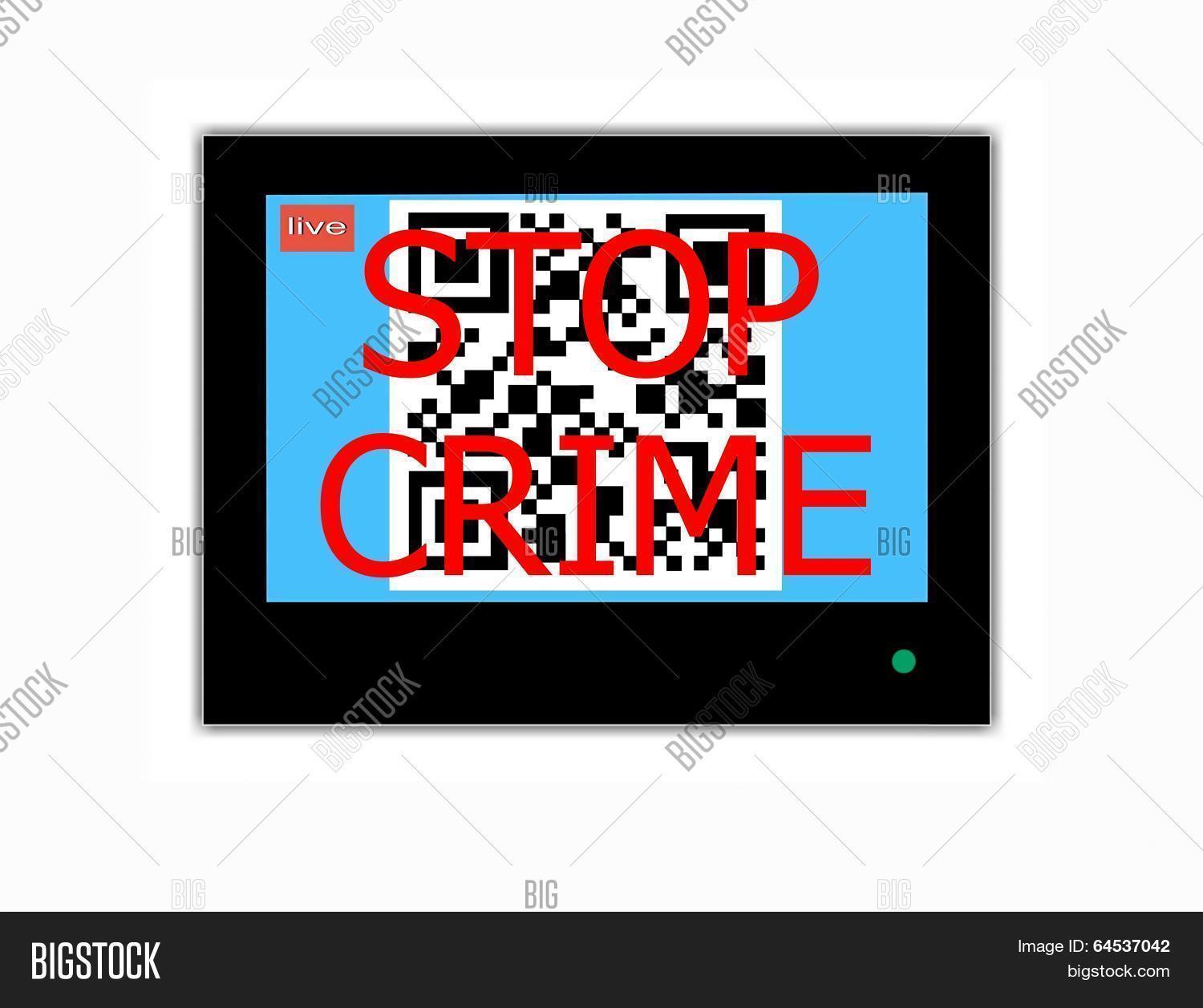 QR Code Slogan Stop Image & Photo (Free Trial) | Bigstock
