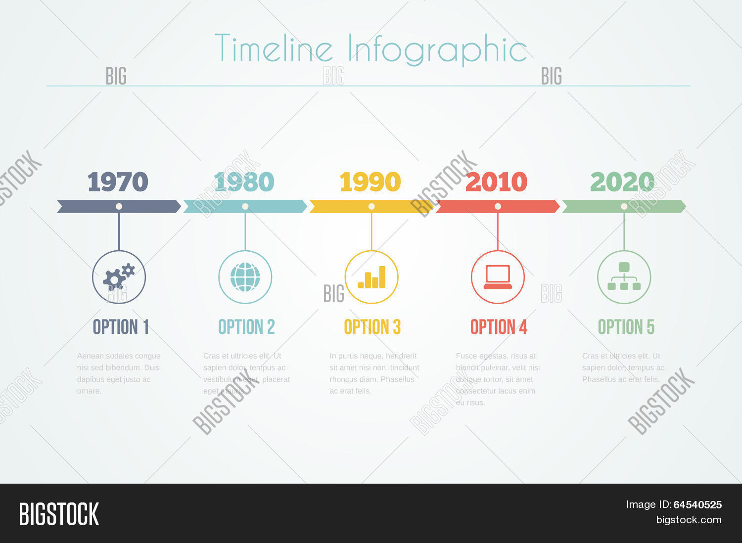 Timeline Infographic Vector & Photo (Free Trial) | Bigstock