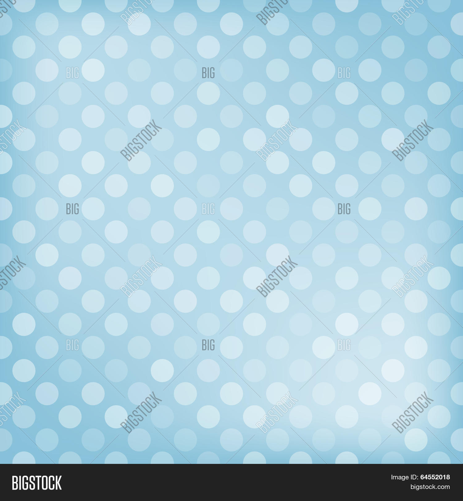 Polka Dot Blue Vector & Photo (Free Trial) | Bigstock