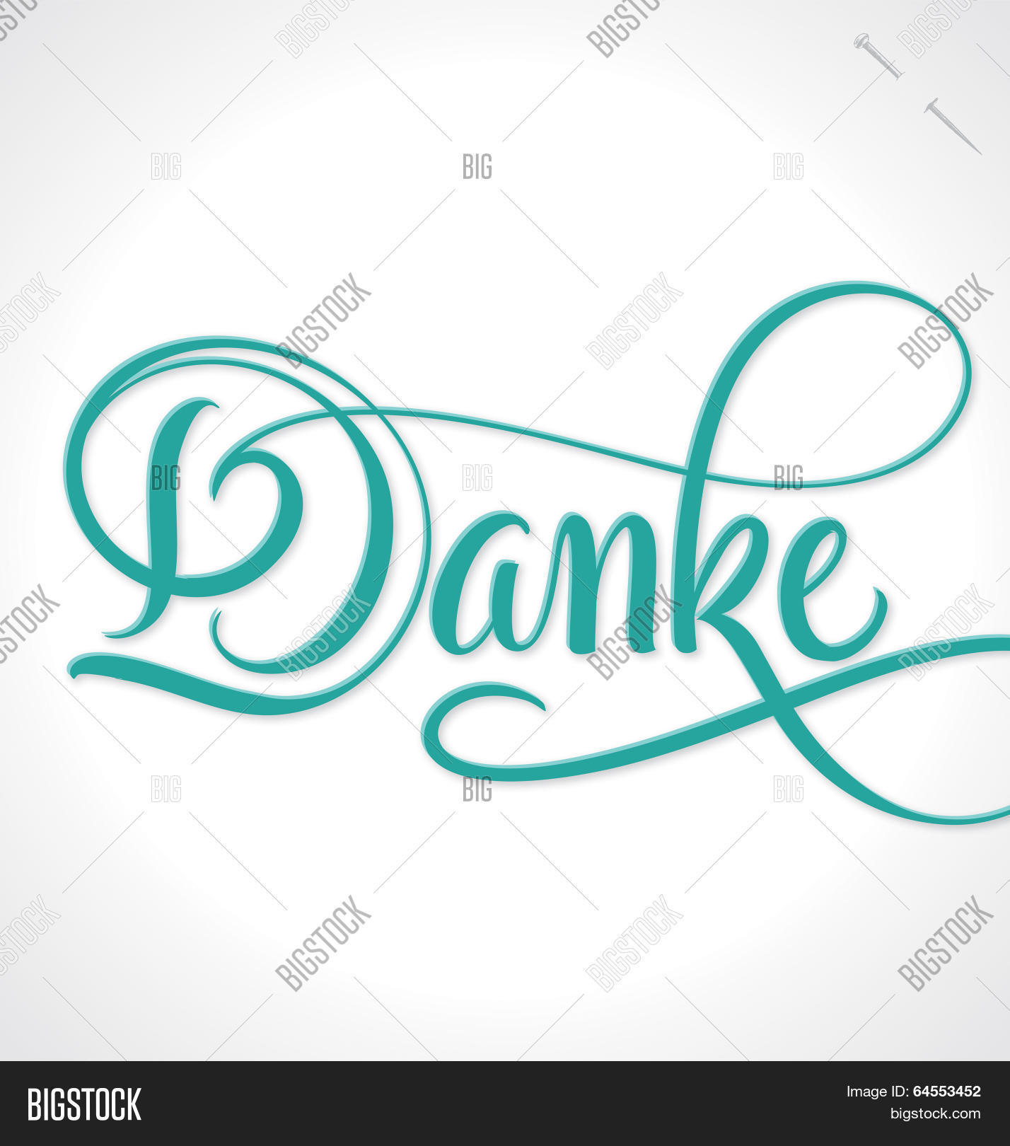 DANKE / THANK YOU Vector & Photo (Free Trial) | Bigstock