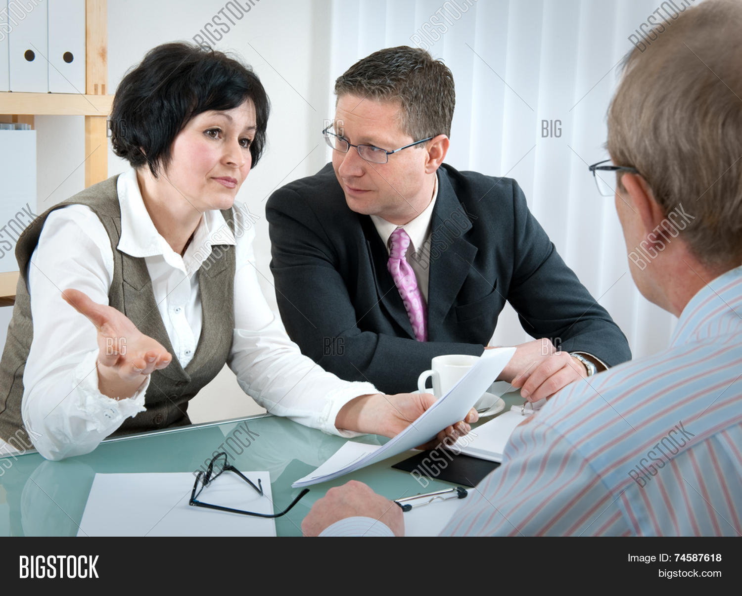 Woman Her Lawyer Image & Photo (Free Trial) | Bigstock