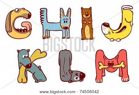 Dogs Alphabet Vector & Photo (Free Trial) | Bigstock