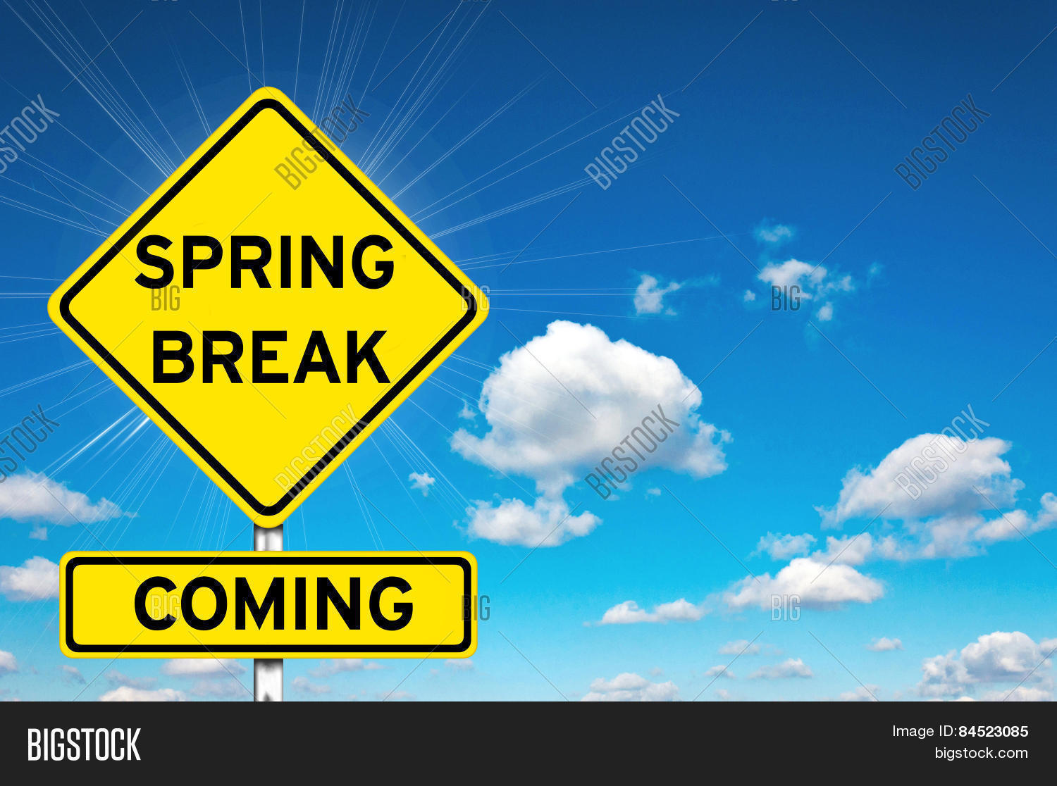 Spring Break Coming Image & Photo (Free Trial) | Bigstock