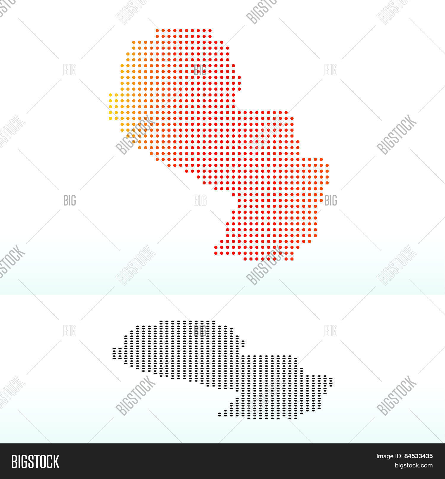 Map Republic Paraguay Vector & Photo (Free Trial) | Bigstock