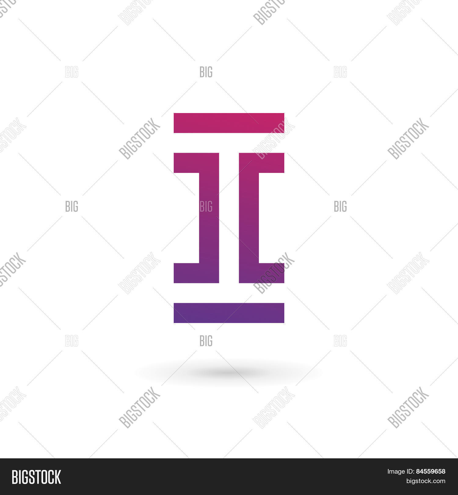 Letter Number 1 Logo Vector & Photo (Free Trial) | Bigstock