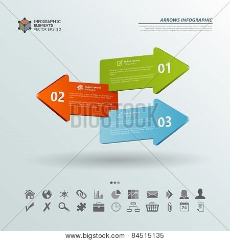 Three Arrows Vector & Photo (Free Trial) | Bigstock