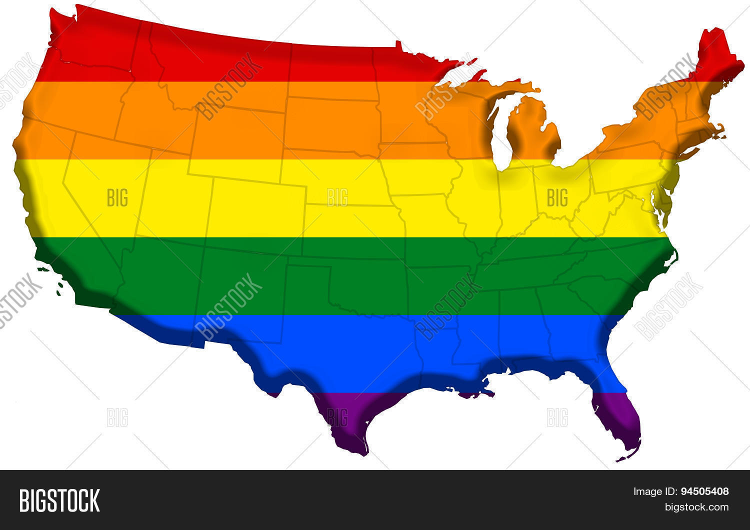 United States Map Image & Photo (Free Trial) | Bigstock