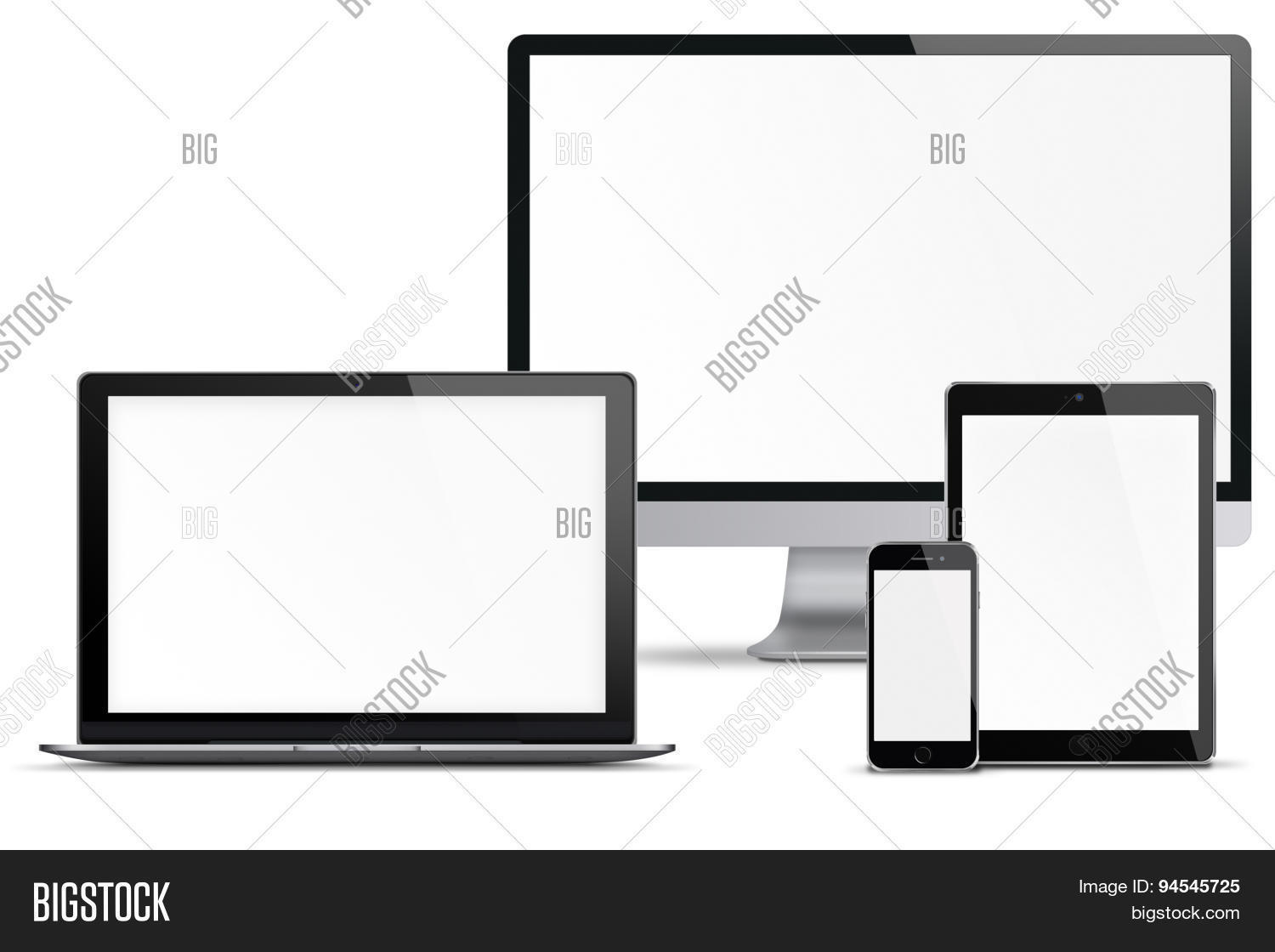 Set Electronic Devices Image & Photo (Free Trial) | Bigstock