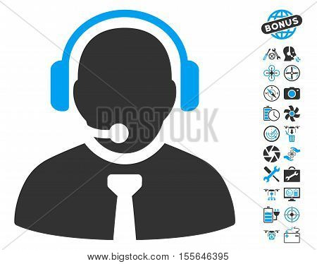 Support Manager Icon Vector & Photo (Free Trial) | Bigstock