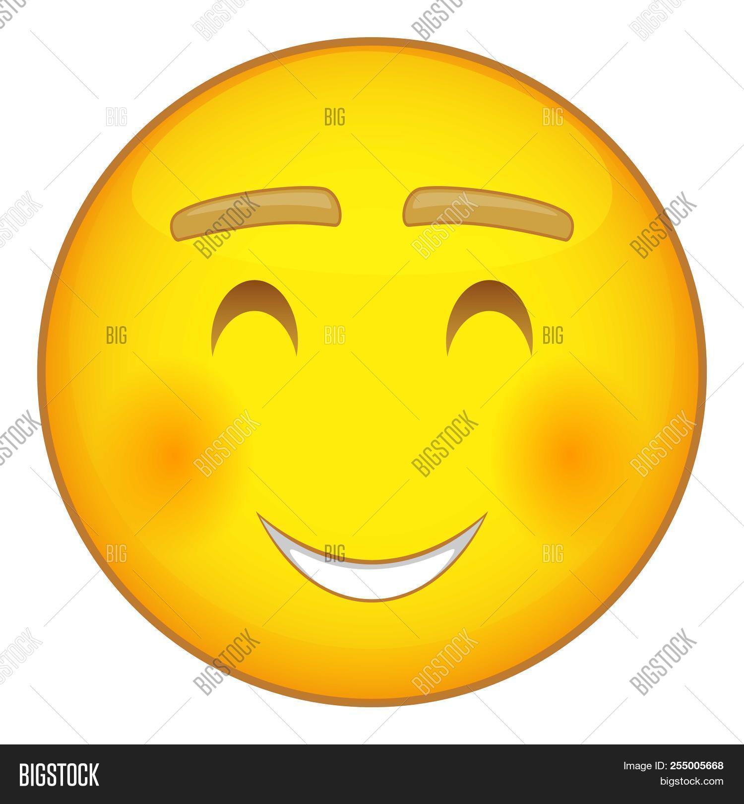 Smiling Emoticon Image & Photo (Free Trial) | Bigstock