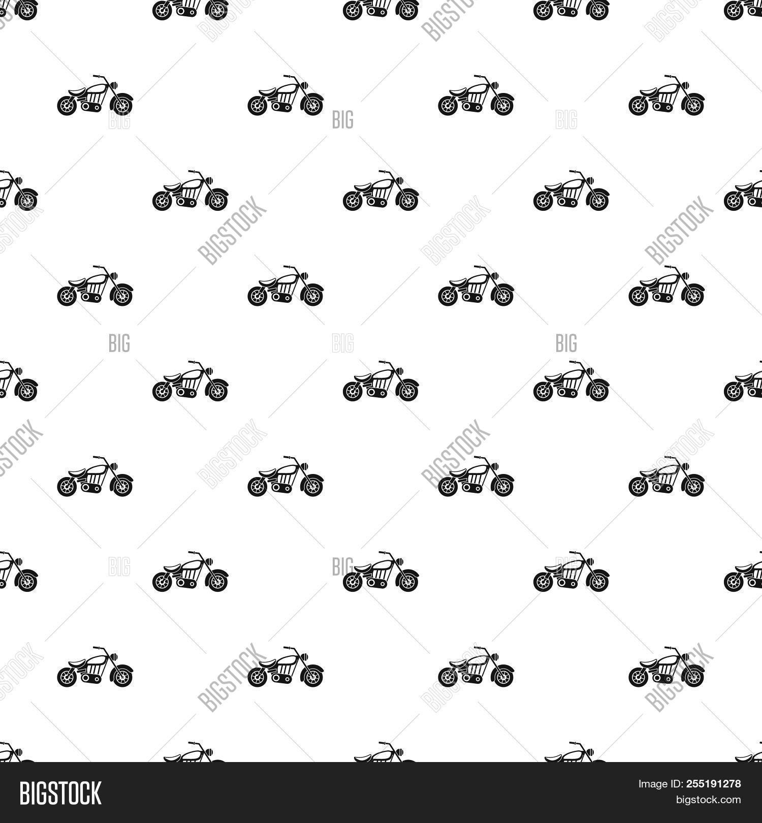 Motobike Pattern. Image & Photo (Free Trial) | Bigstock